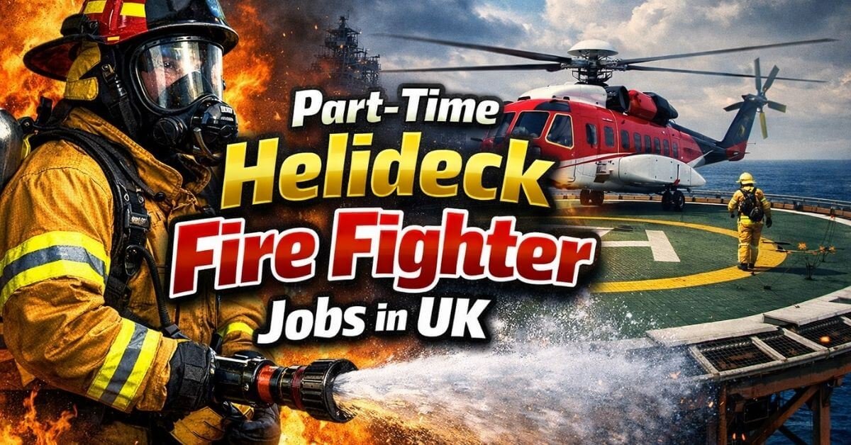 Part-Time Helideck Fire Fighter Jobs in UK 2026 - Apply Now